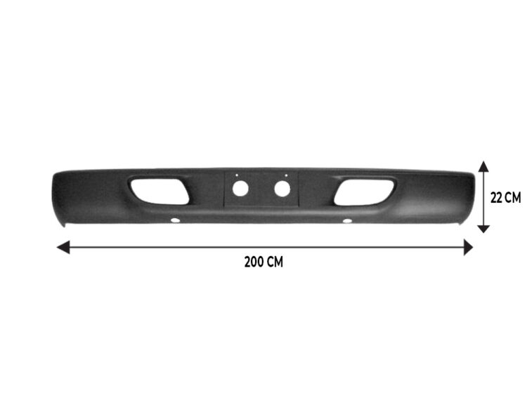 Front Bumper Bar - Wide Cab - NPR/NQR/NPS - N Series (12/04-08) | Moore ...