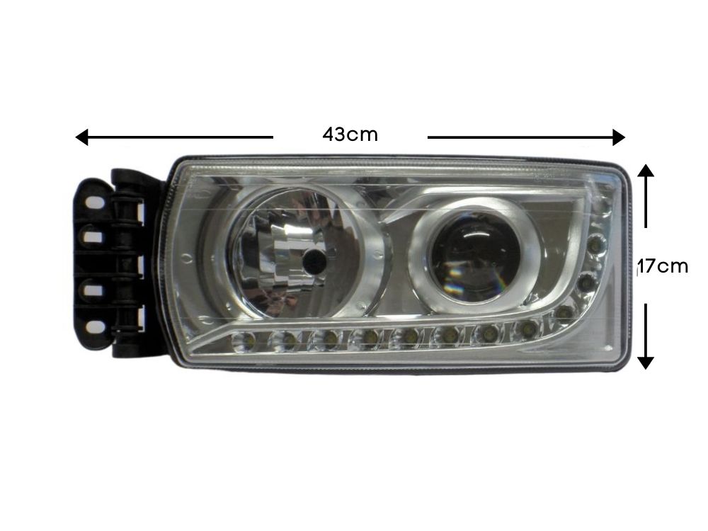 HeadLamp L/H - Manual Adjust - Eurocargo ML120/ML160/ML180 (16-On ...